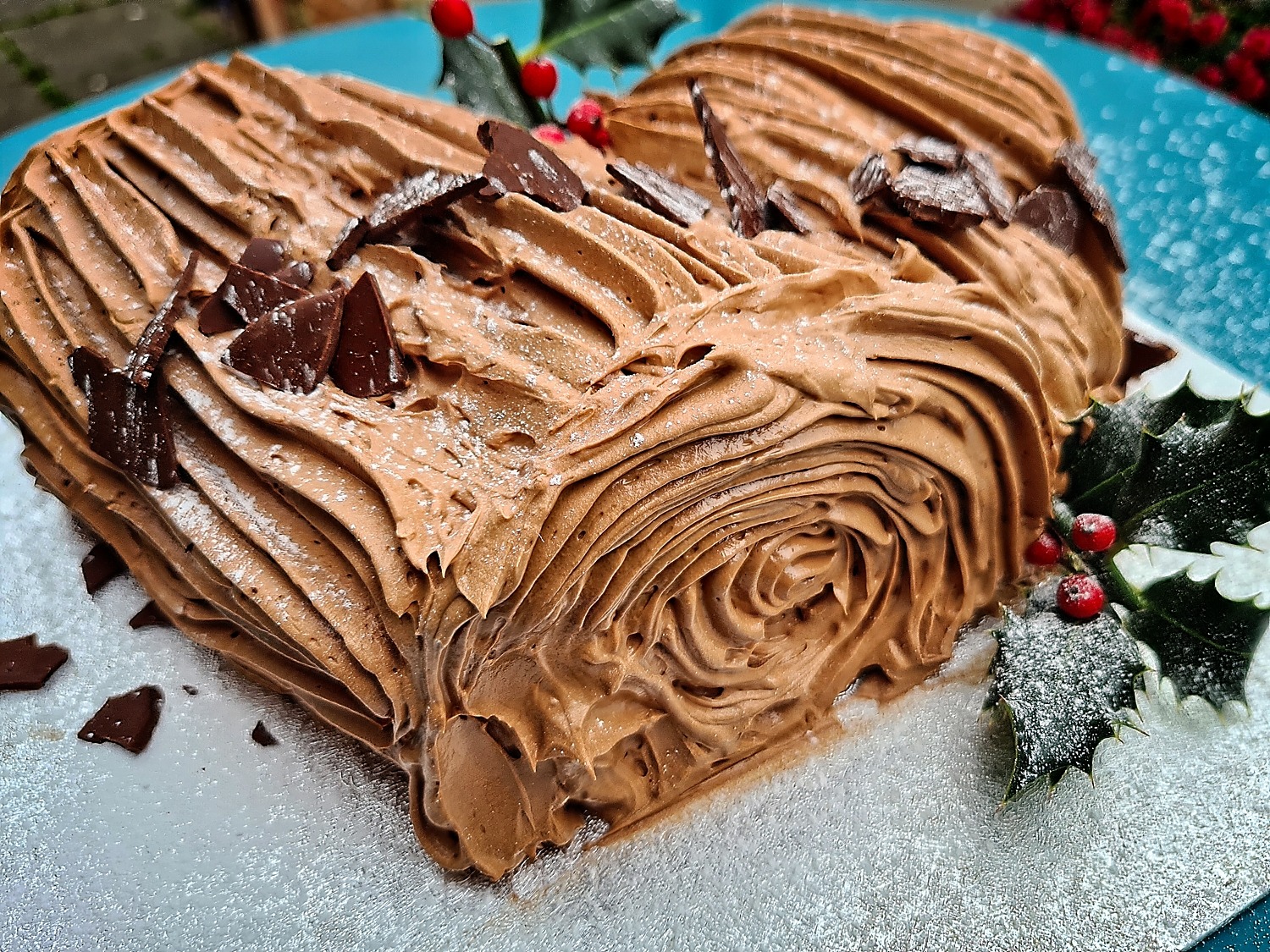 History of the yule log - communibakes